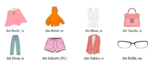 Clothing in German A1 / Kleidung - Learn German Online